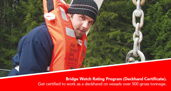 Bridge Watch Rating Program – Transport Canada Approved